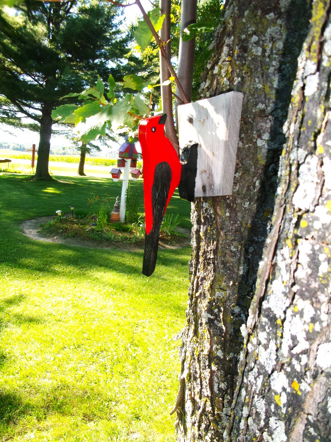 TANAGER BIRD STATUE - Etsy