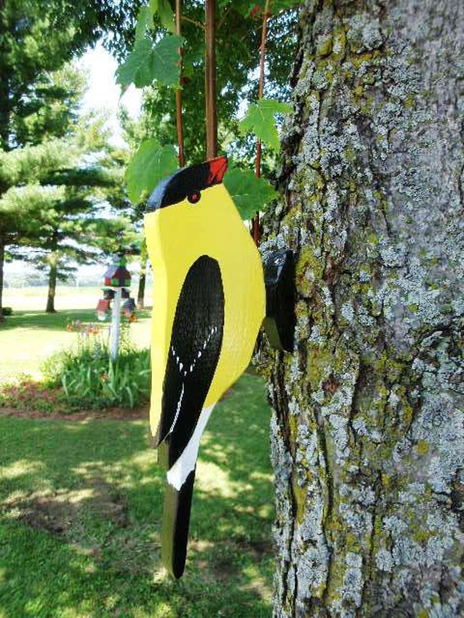 AMERICAN GOLDFINCH STATUE - Etsy