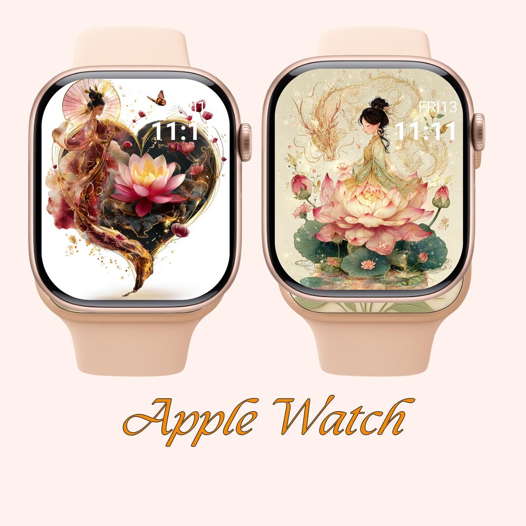 Celestial Lotus Goddess Watch Face | Wealth & Serenity Energy Art - Etsy