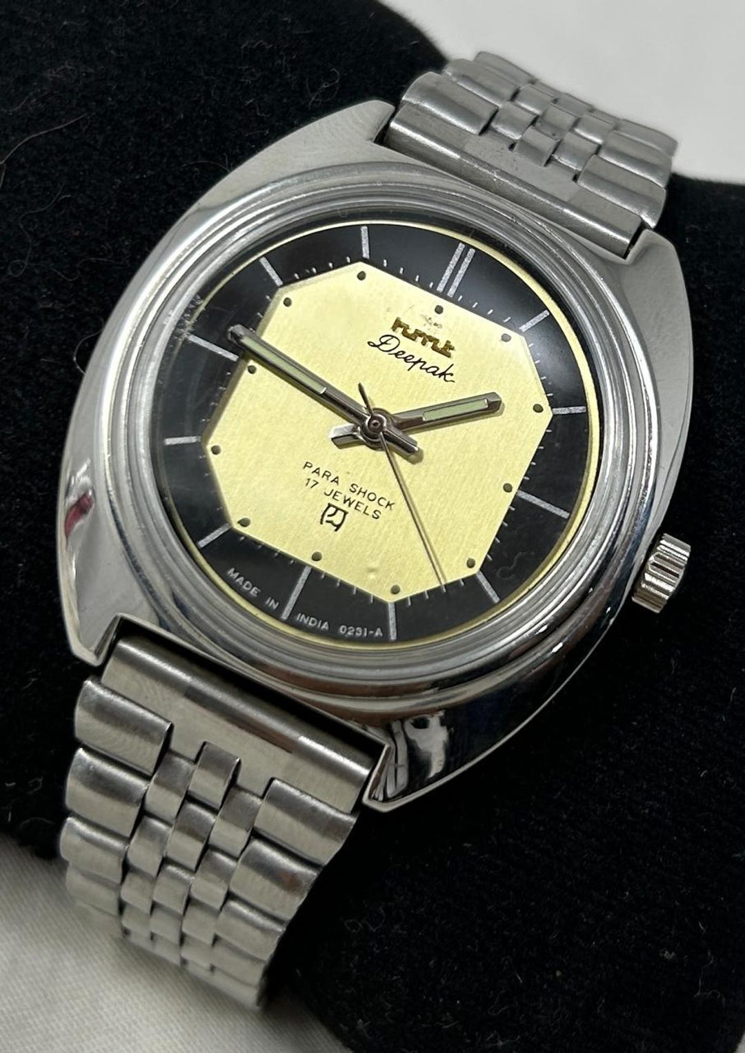 Hmt Deepak, Handwinding, Two Tone Dial - Etsy