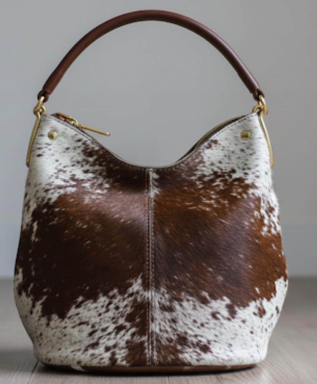 Cowhide Hair-on Hobo Bag | Western Boho Purse | Handmade Hair on ...