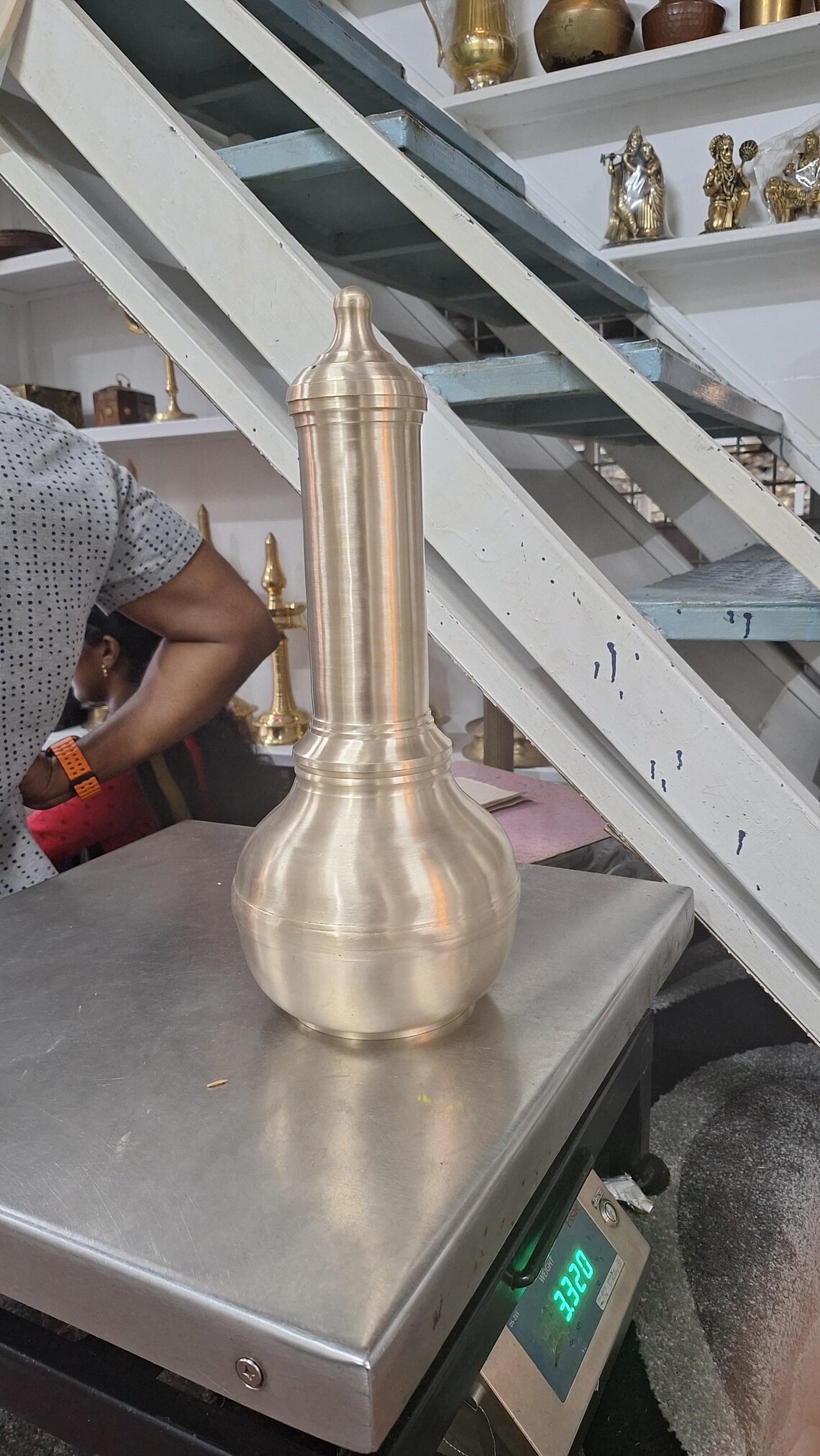 South Indian Traditional Indian Pure Bronze Puttu Maker - Etsy
