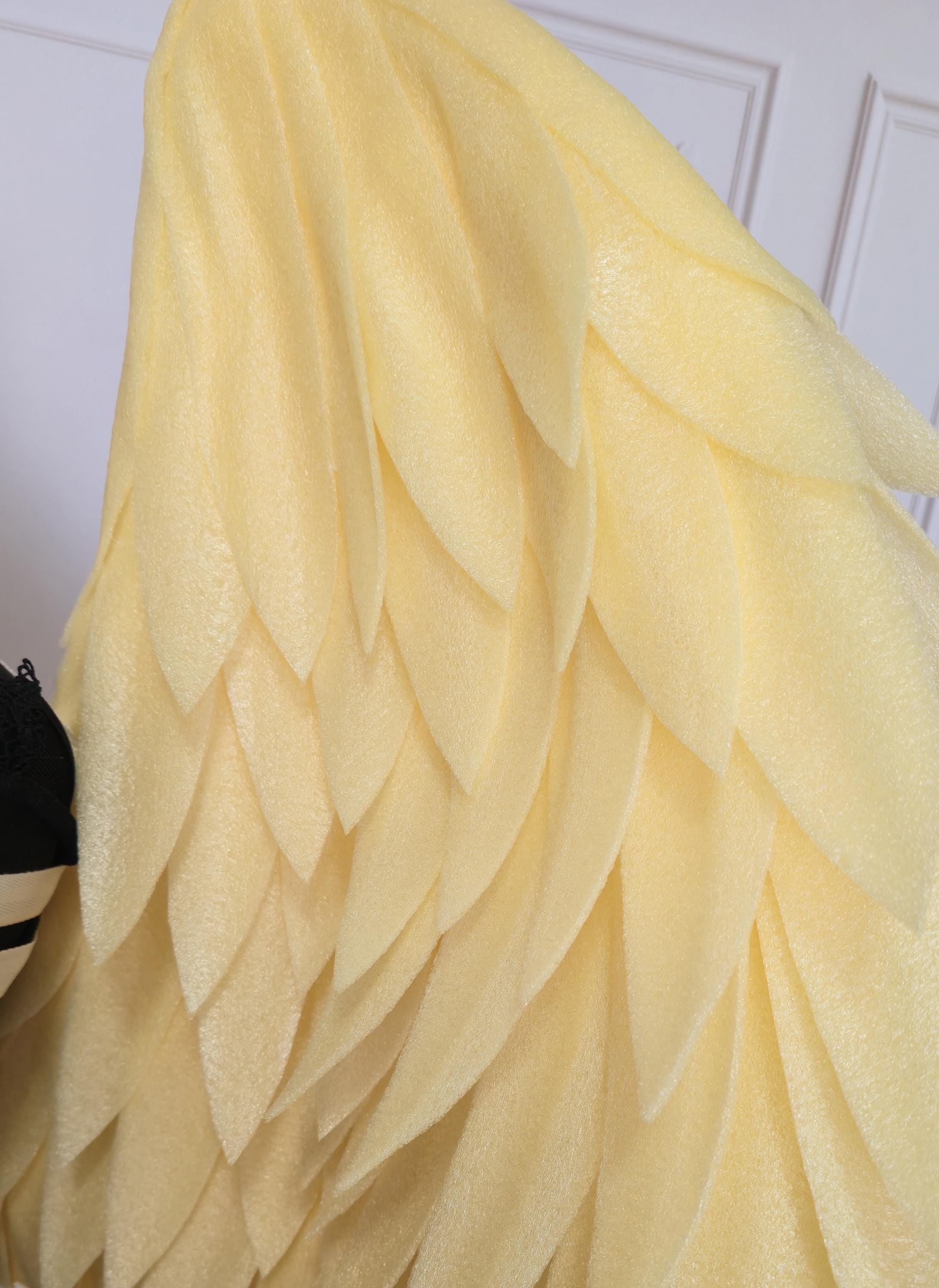 Hazbin Hotel Abel Cosplay Wings – Large Yellow Angel Wings, Anime ...