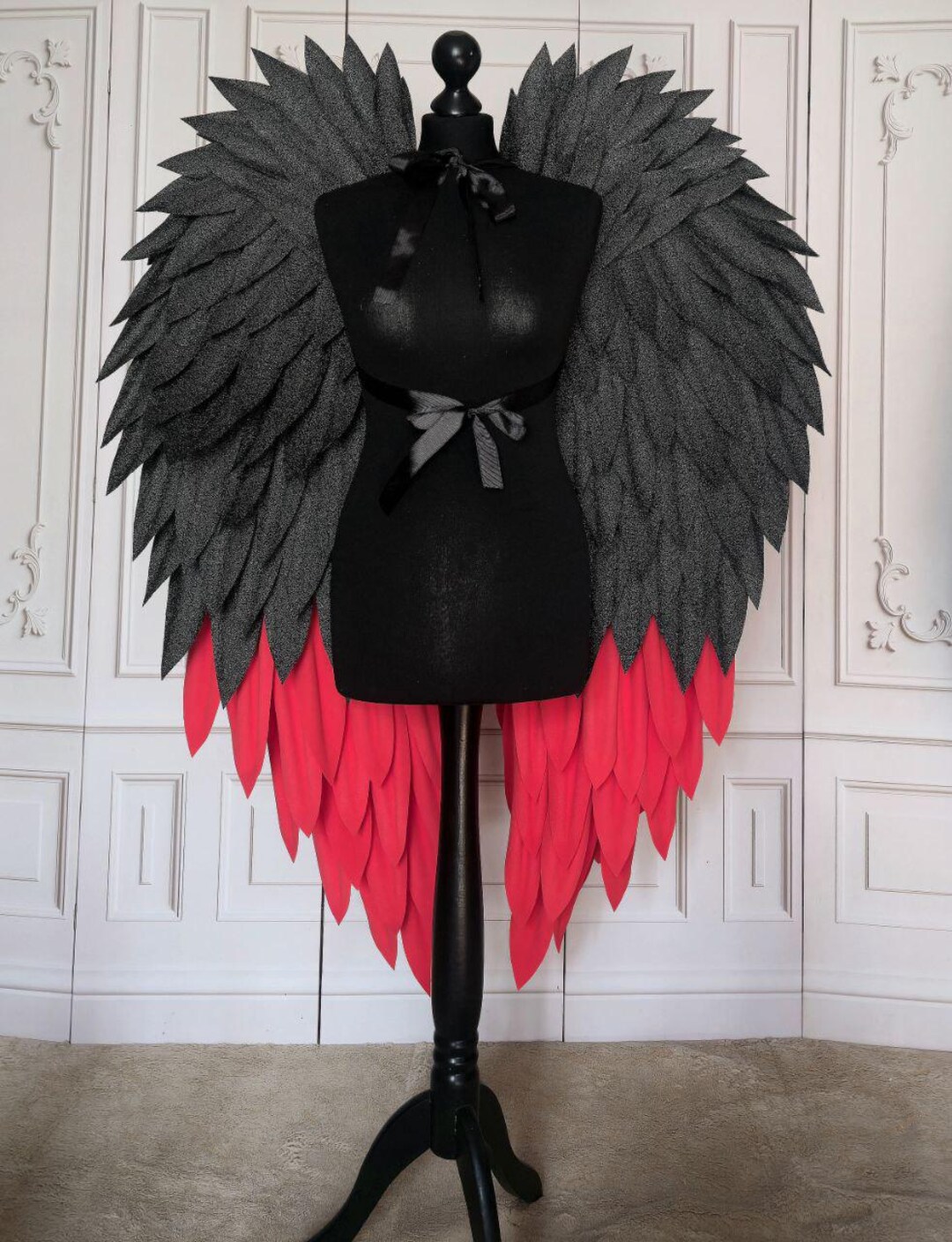 Shadow Fire Angel Wings – Custom Dual-tone Fantasy Wings for ...
