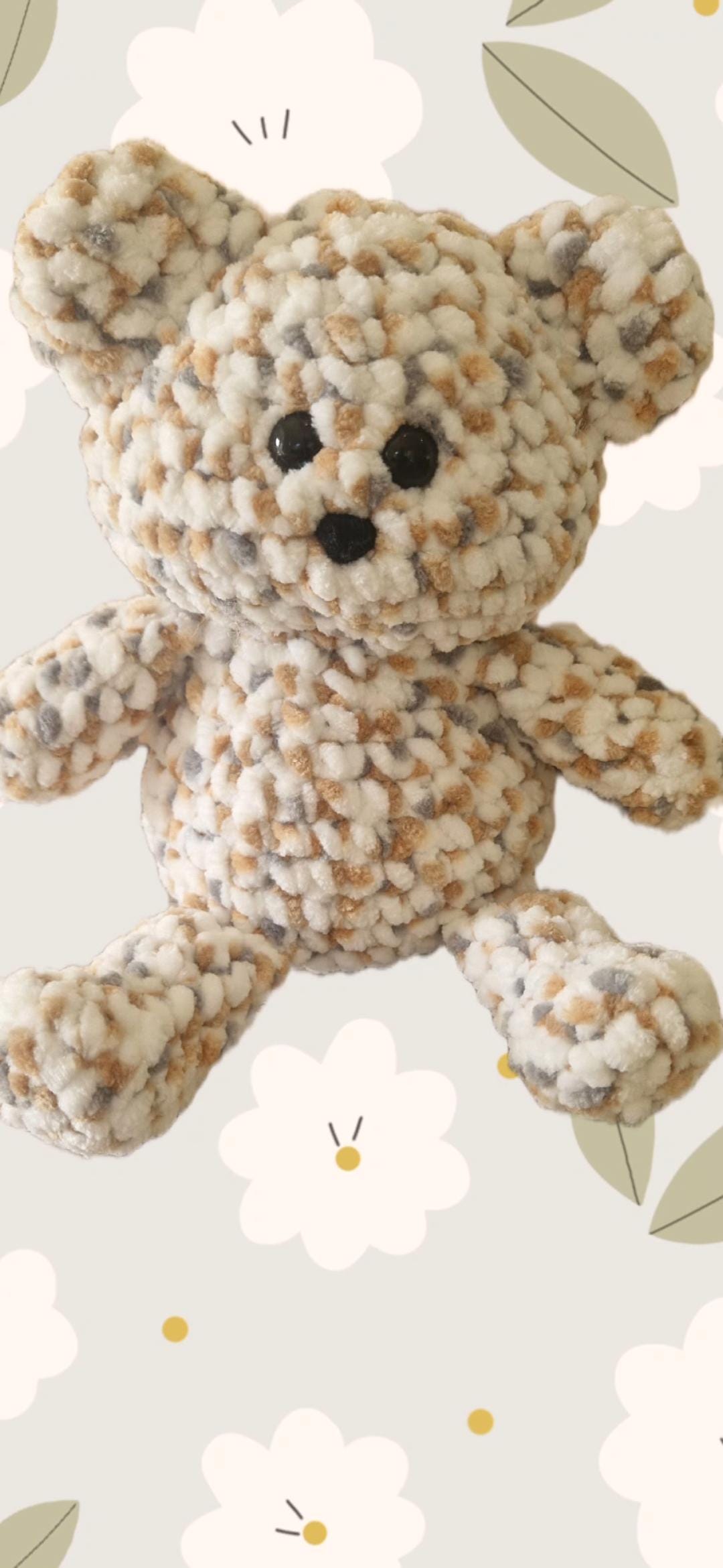 Sprinkles the Bear Crochet Pattern - Etsy