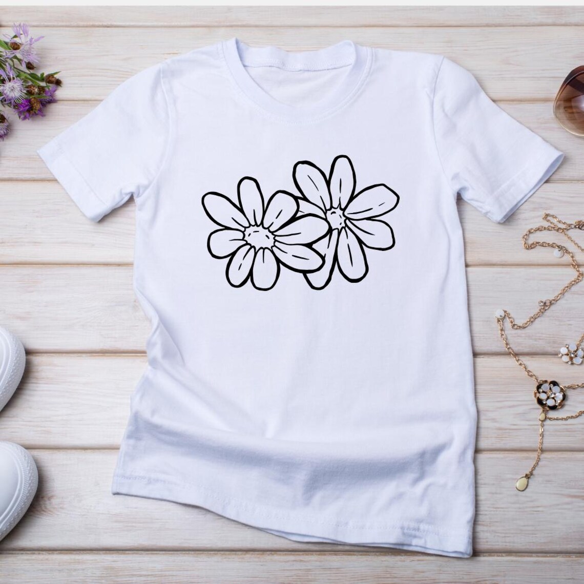 Daisy SVG Bundle, Floral Cut Files (digital Download) - Etsy