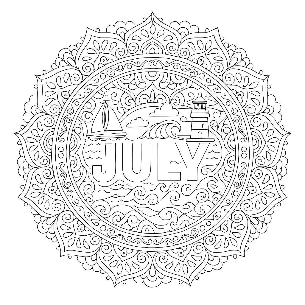 Months of the Year Coloring Pages: Seasonal Designs (digital Download ...