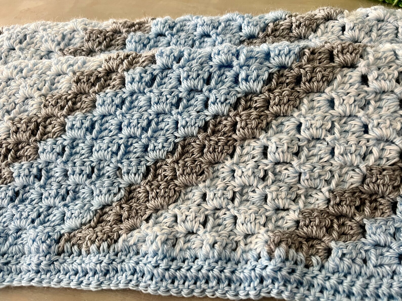 Handmade C2C Crochet Baby Blanket, Made to Order, Available in a ...