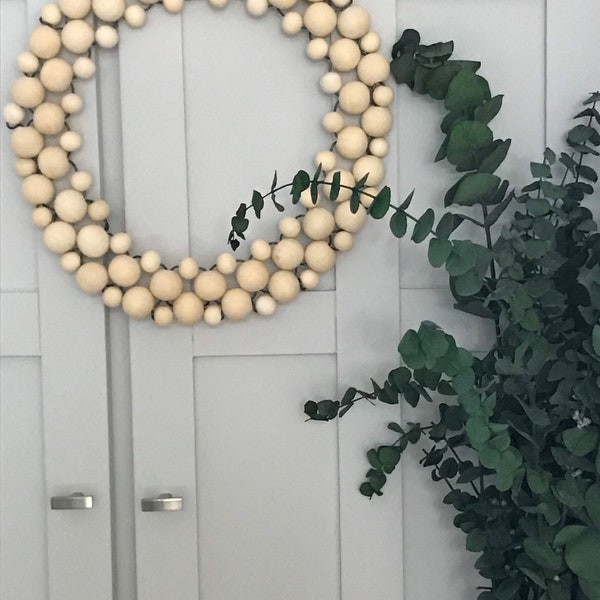 Wood Round Wreaths - Etsy