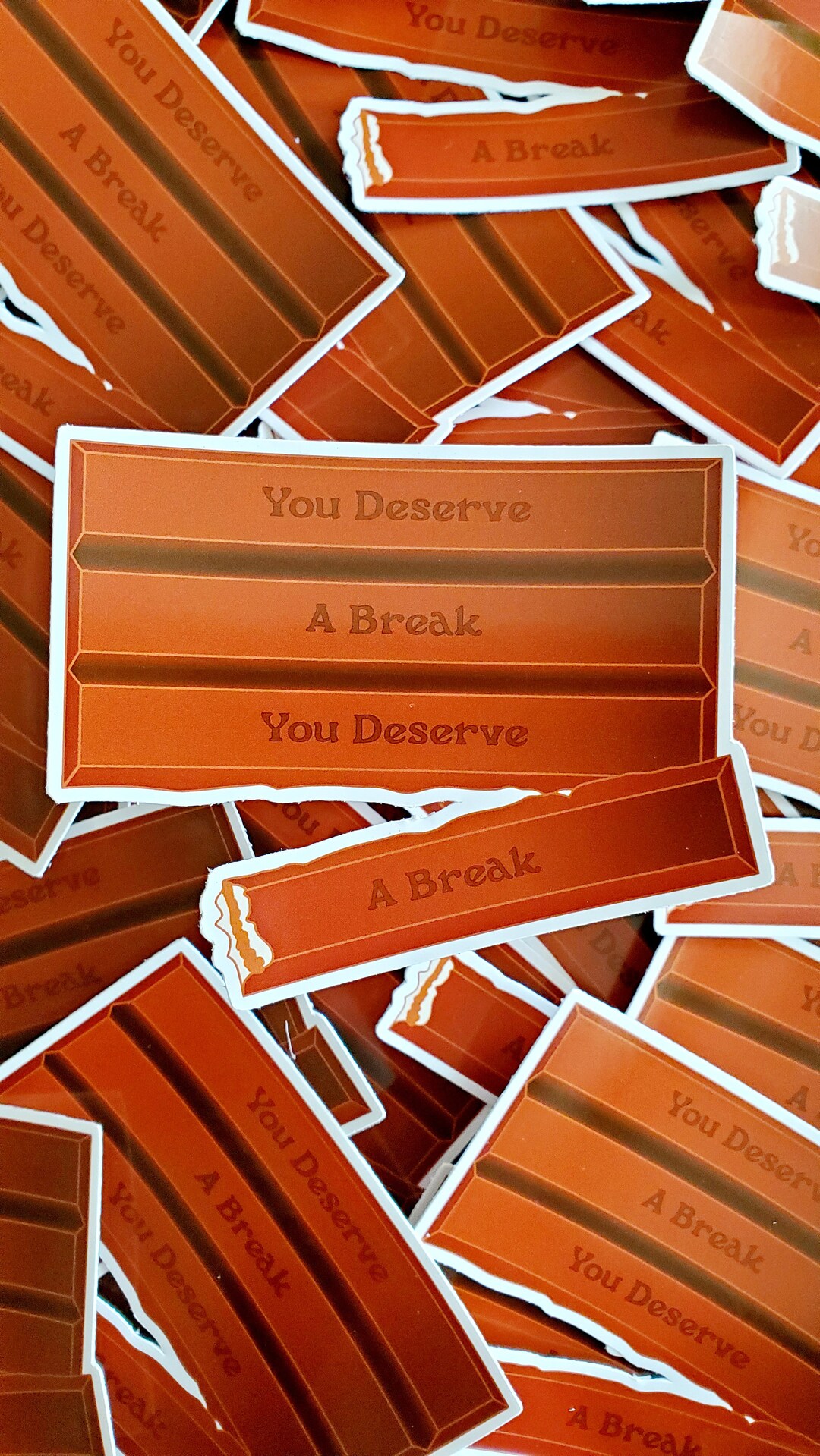 You Deserve A Break Sticker - Etsy