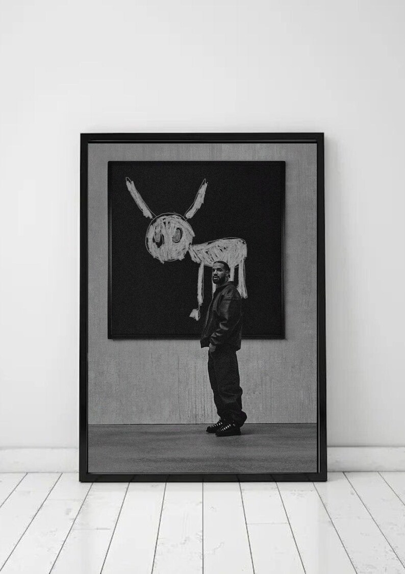 Vertical Posters, Drake Album Cover Art, Matte Wall Decor, Music Fan ...