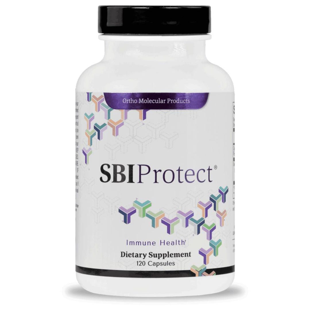 Ortho Molecular SBI Protect 120 Capsules – Gut & Immune Support ...