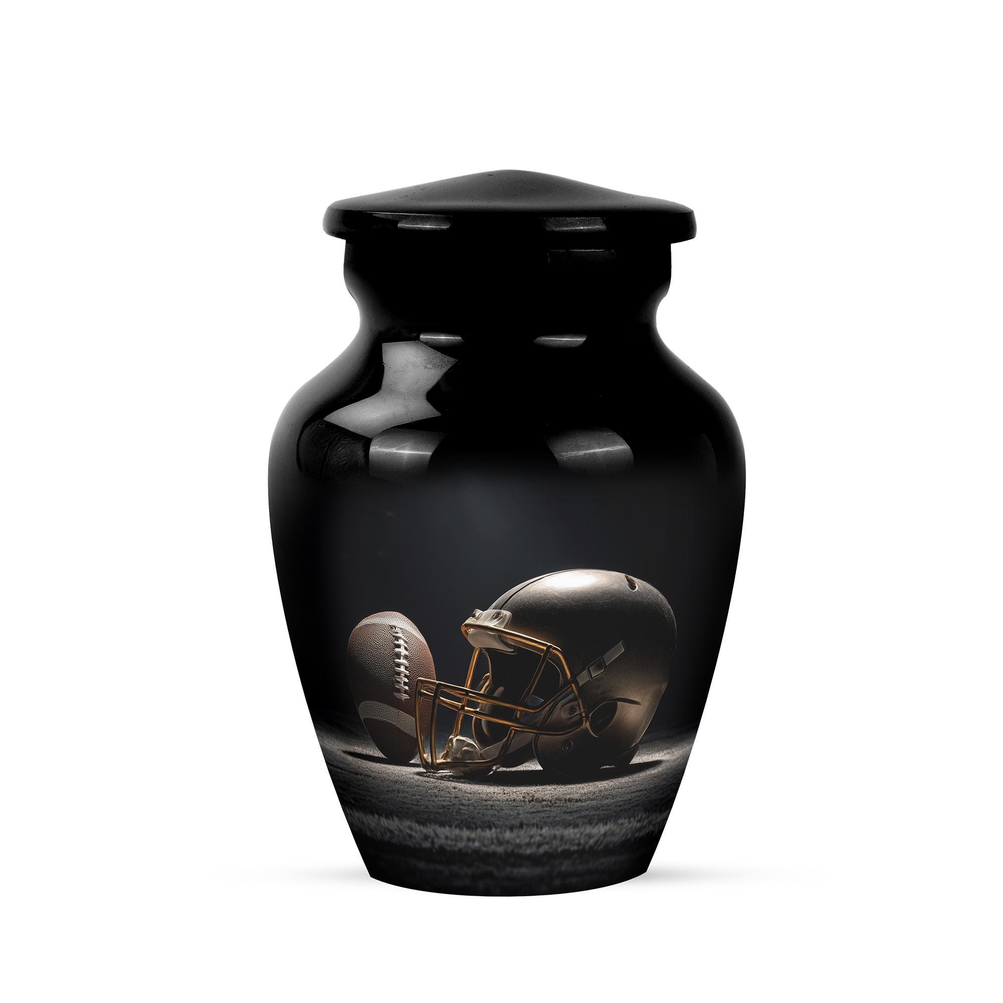 Custom Football Urns, Cremation Urn for Human Ashes, Sports Urn for ...