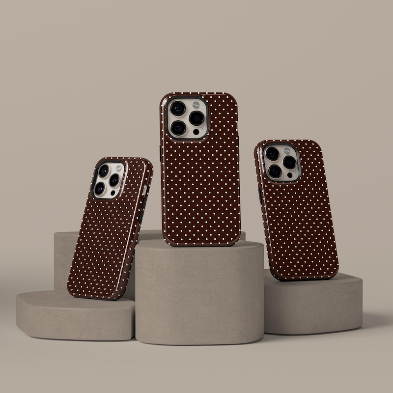 Chic Polka Dot Phone Case - Etsy UK