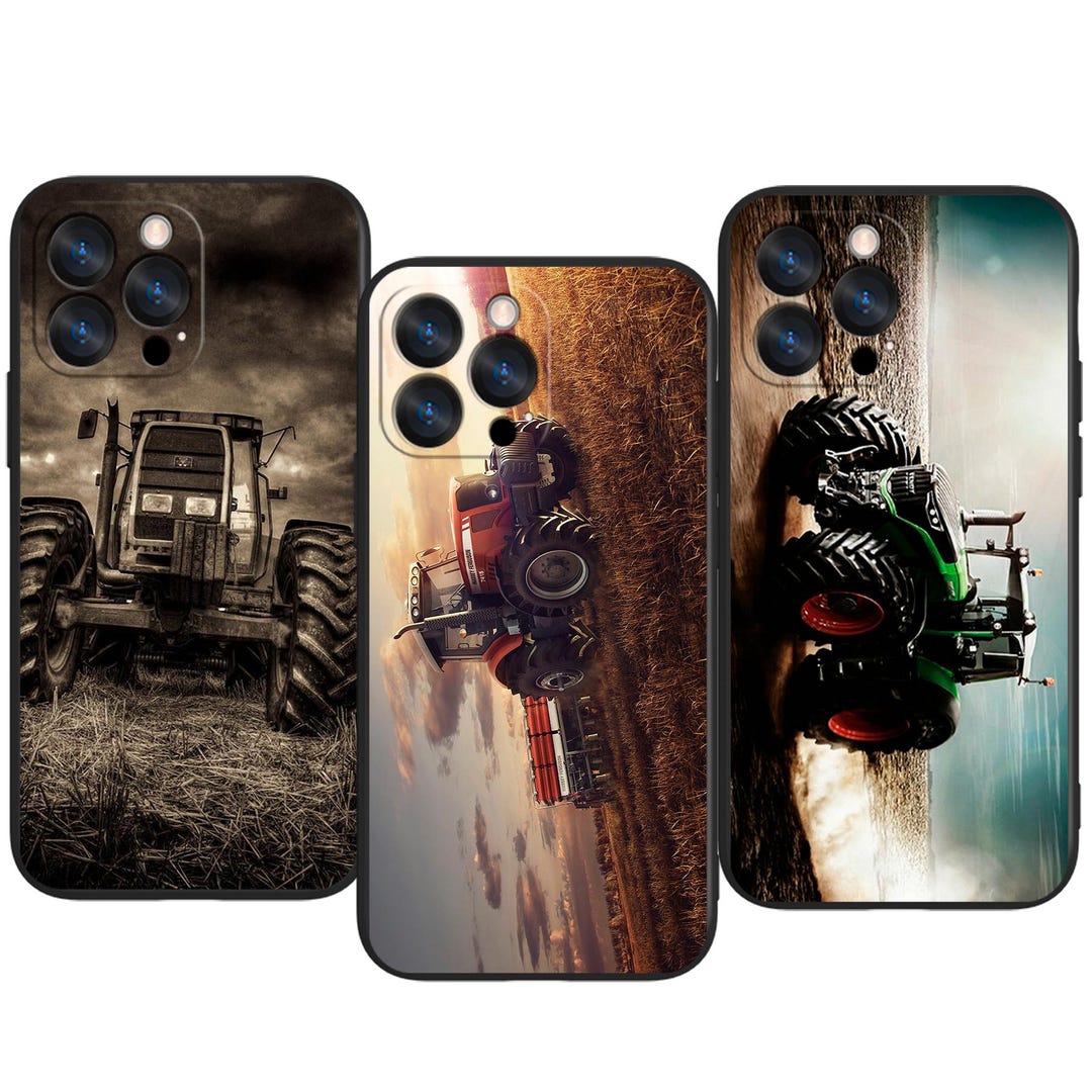 Vintage Tractor Ride on Rustic Country Farm Landscape Trendy Protective ...