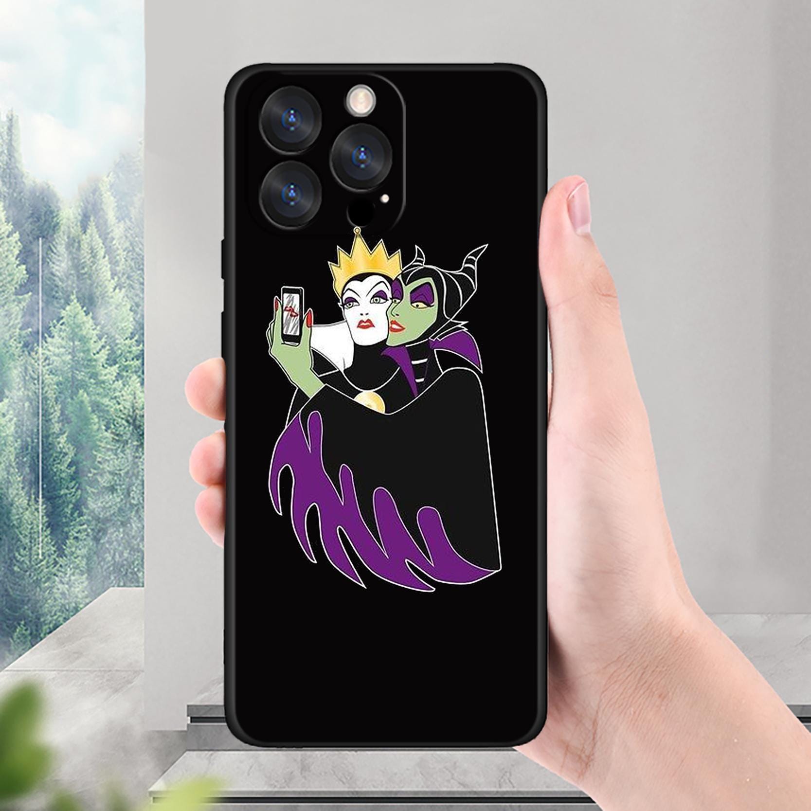 Disney Villains Dark Style Trendy Protective Phone Case ~ Fits Iphone ...