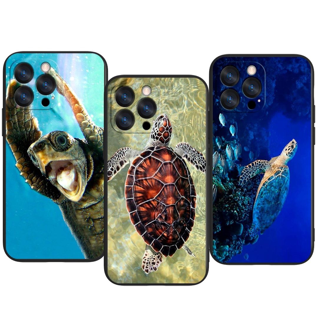 Tropical Sea Turtle Custom Protective Phone Case ~ Fits Iphone, Samsung ...