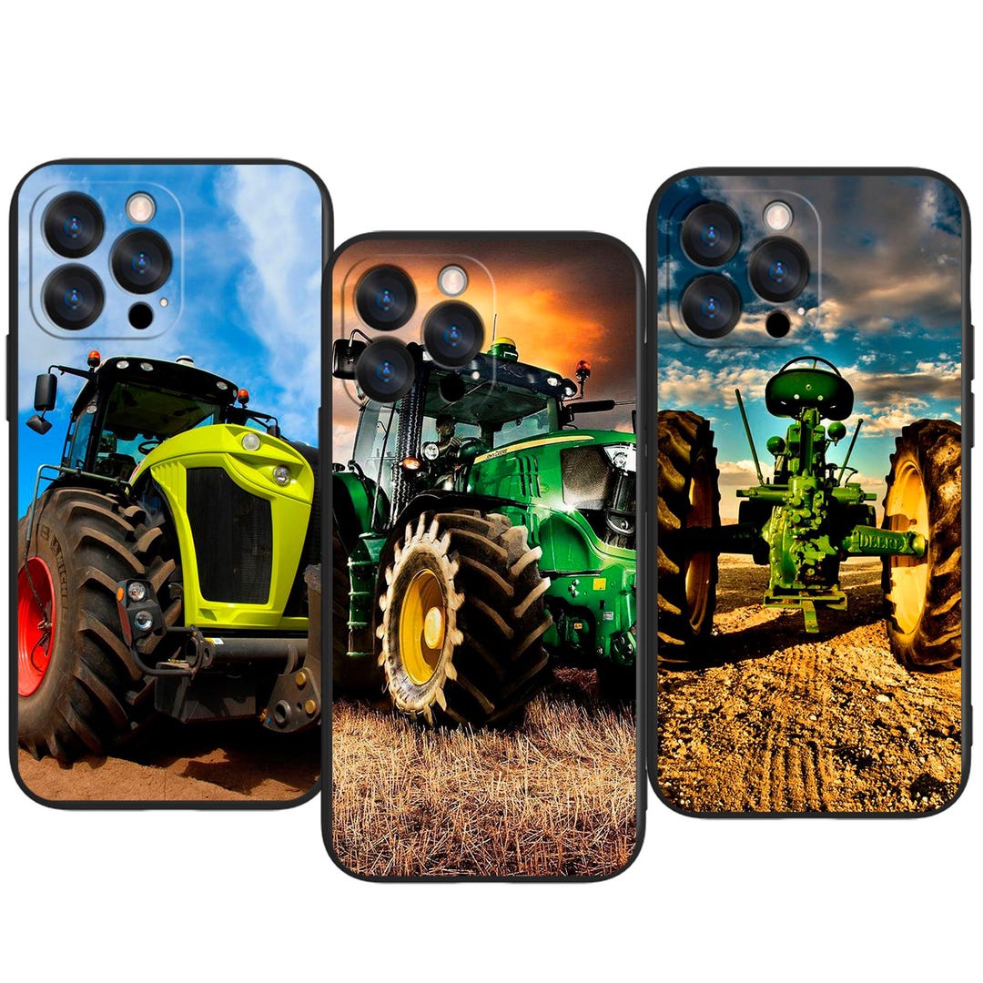 Farm Life Power With Classic Tractor Field Vibes Trendy Protective ...