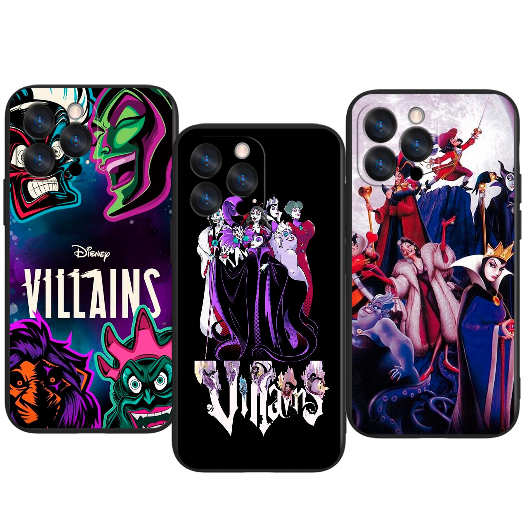 Disney Villains Dark Style Trendy Protective Phone Case ~ Fits Iphone ...