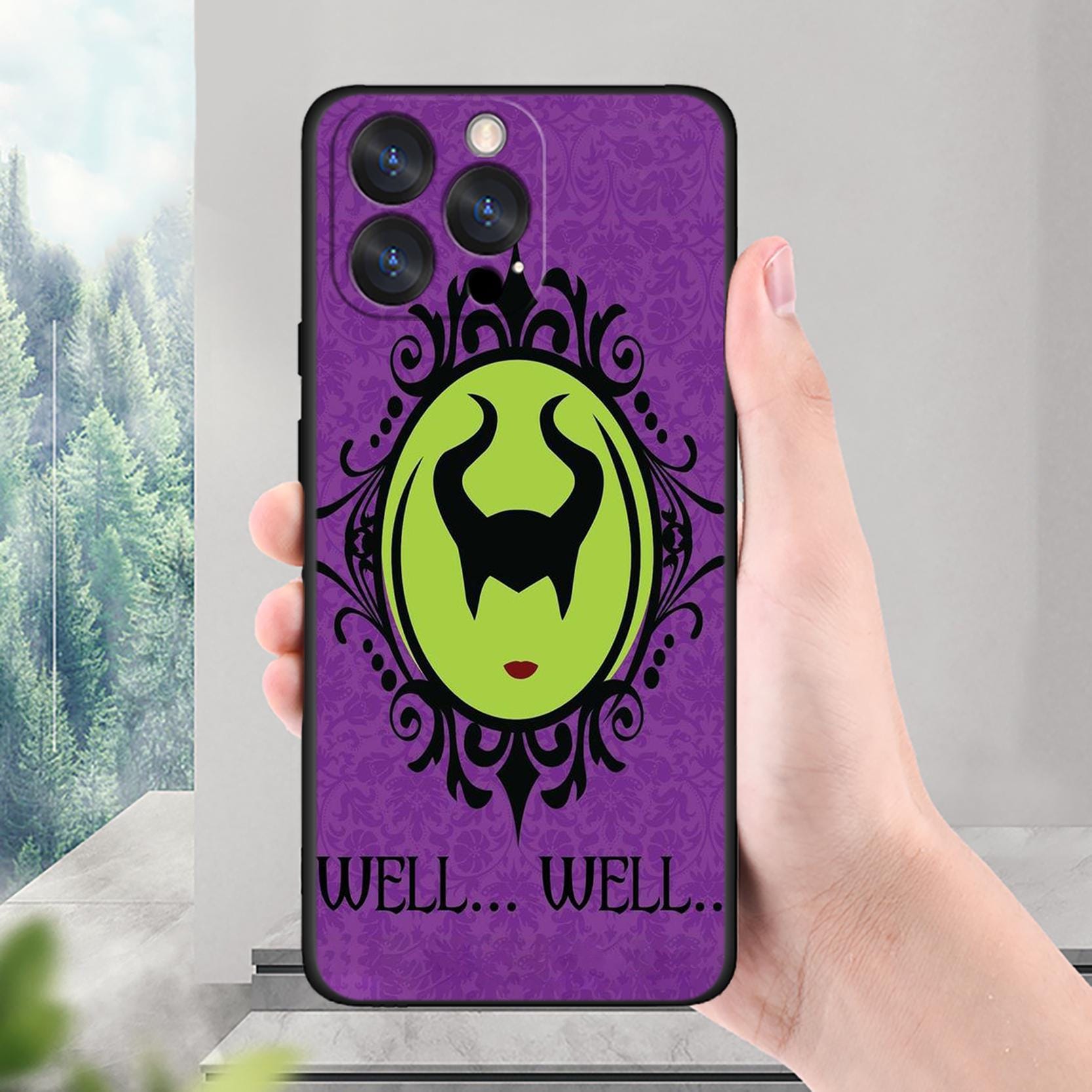 Maleficent Disney Villain | Dark Fairy Trendy Protective Phone Case ...