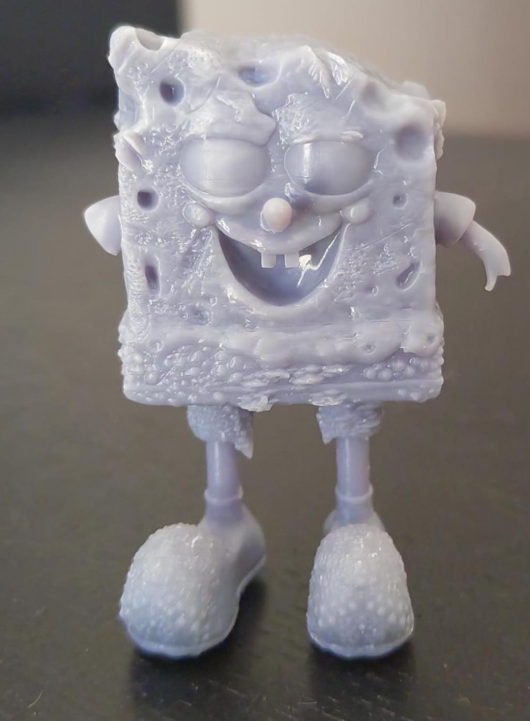 Creepy Cartoon Horror Figure – 3D Printed Barnacle Monster Miniature ...