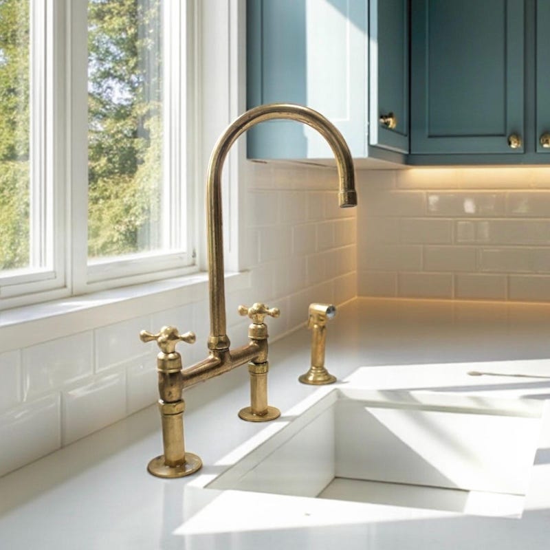 Moroccan Brass Faucet - Etsy