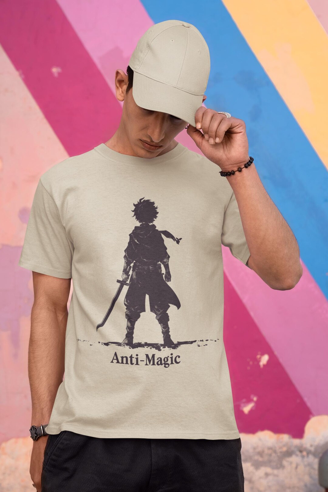 Black Clover Inspired Unisex Heavy Cotton Tee, Asta, Anime Lover, Anime ...