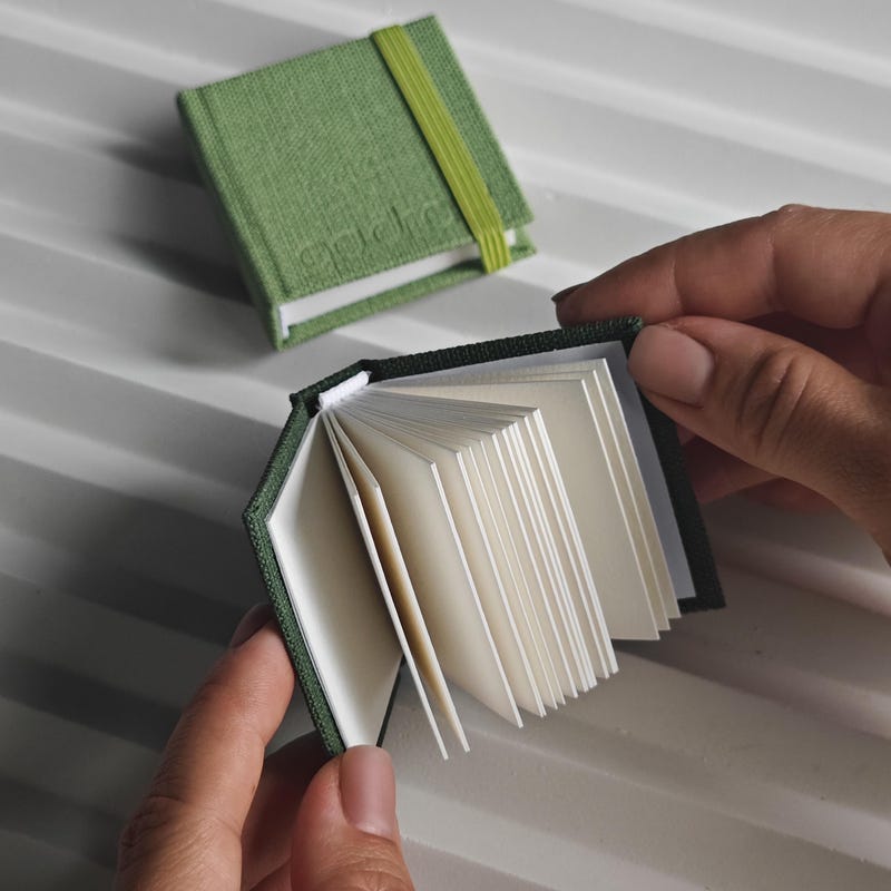 Mini Sketchbook Cotton - Etsy