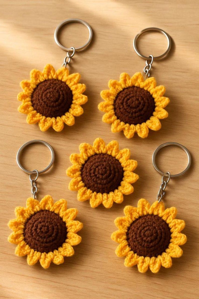 Crochet Keychains - Etsy