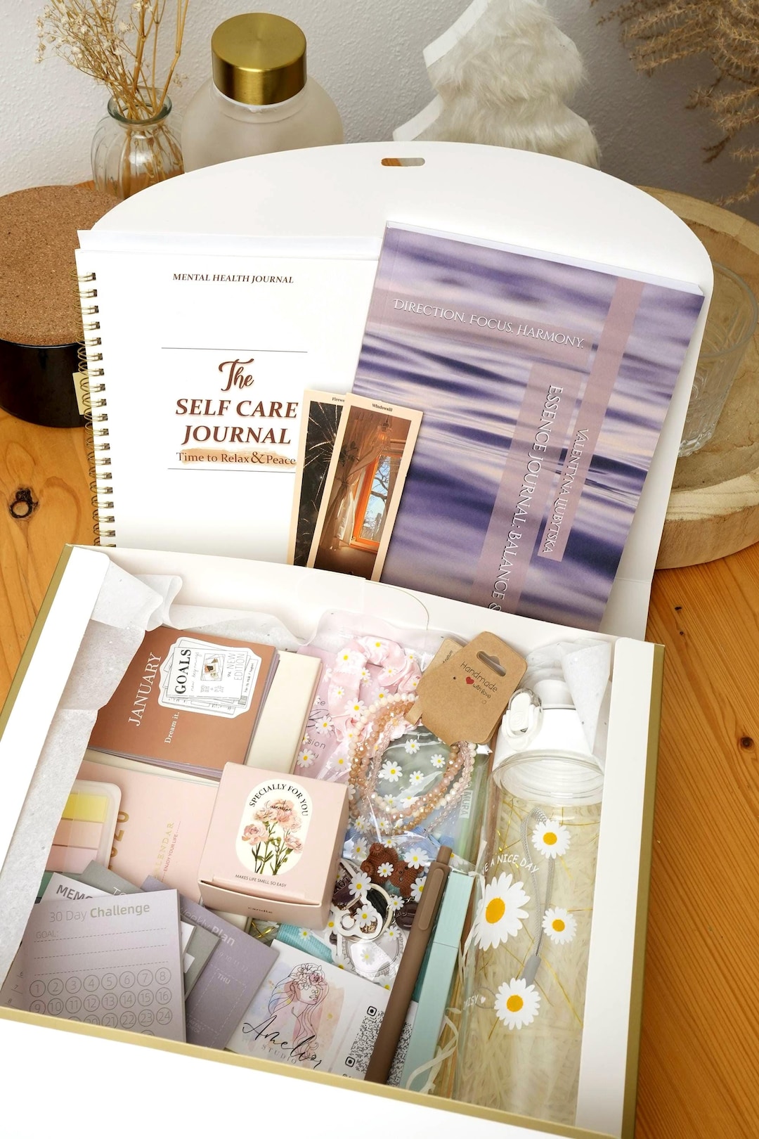 Self-care Gift Box With Author-created Essence Journal, 2026 Planner ...
