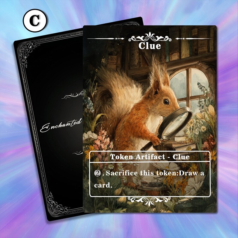Clue Token - Full Art Custom Magic Proxies - Tokens for Your Favorite ...