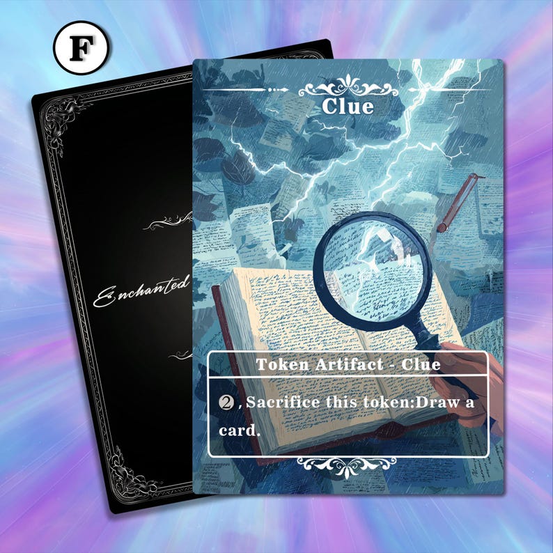 Clue Token - Full Art Custom Magic Proxies - Tokens for Your Favorite ...