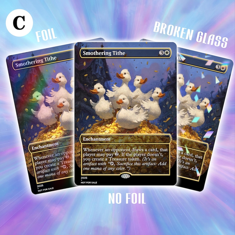 Smothering Tithe 3 Cards | Premium Custom Card | Card | High-quality ...