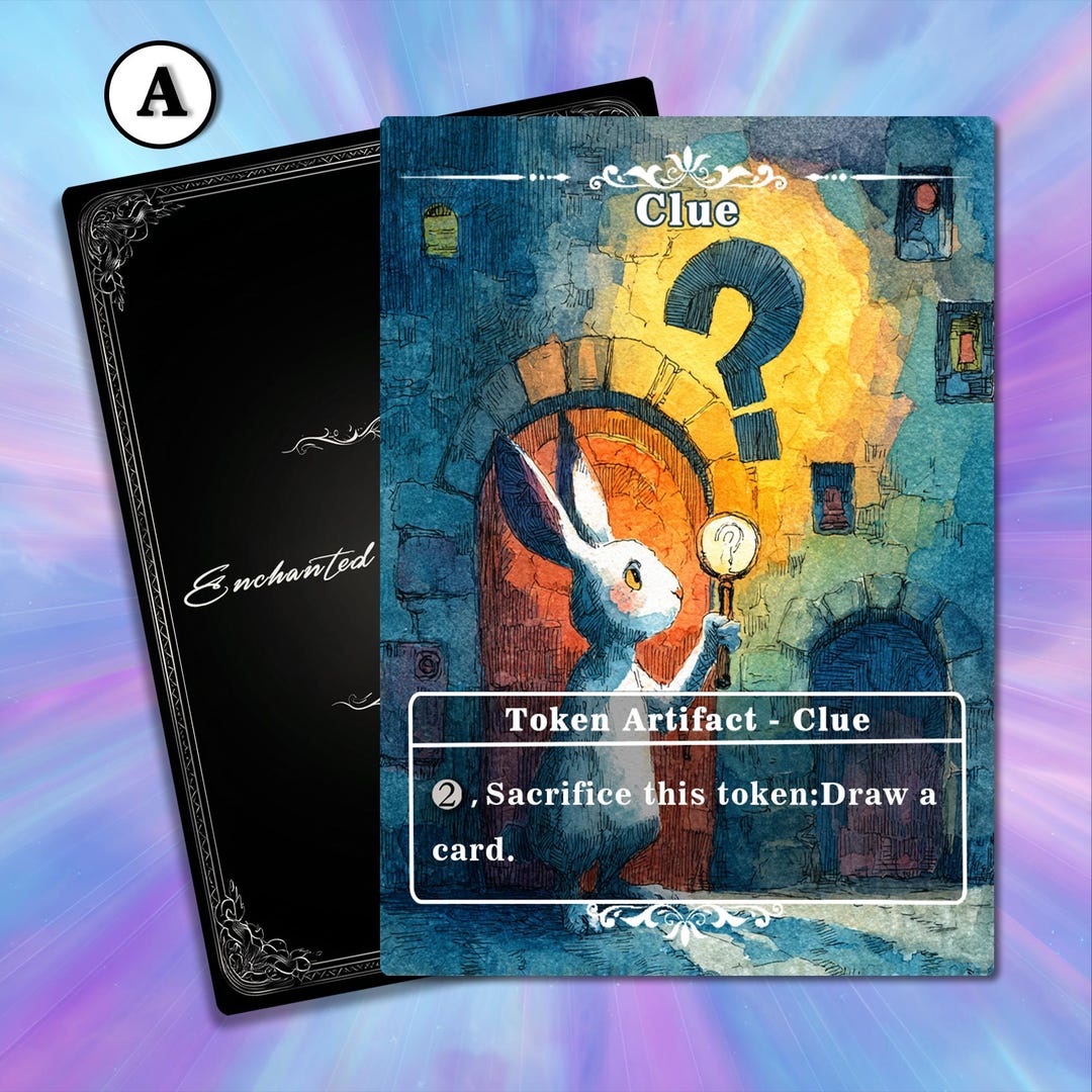 Clue Token - Full Art Custom Magic Proxies - Tokens for Your Favorite ...