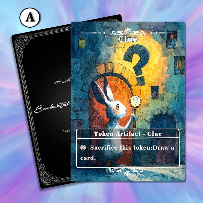 Clue Token - Full Art Custom Magic Proxies - Tokens for Your Favorite ...