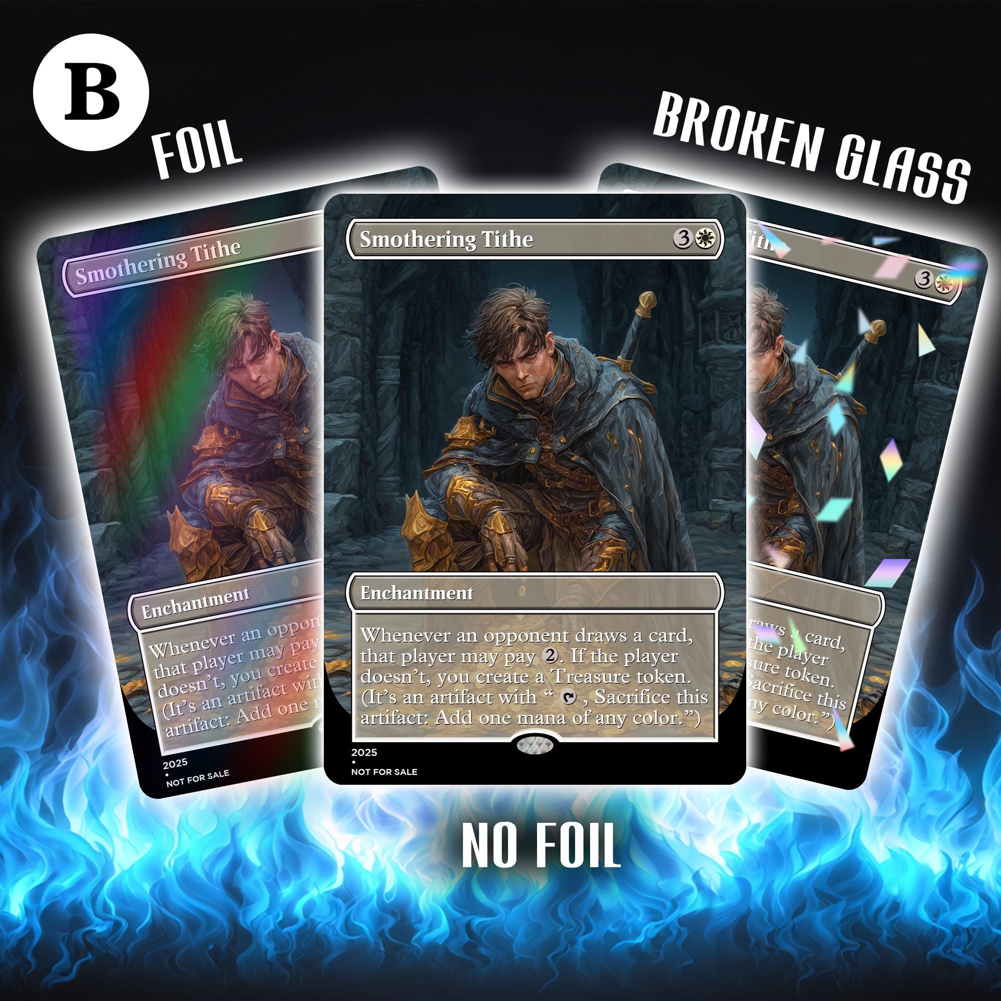 Smothering Tithe 3 Cards | Premium Custom Card | Card | High-quality ...