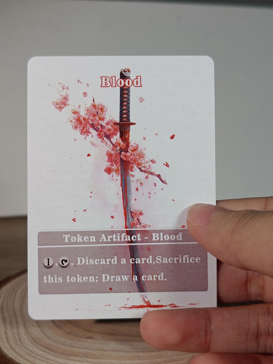 Blood Token - Full Art Custom Magic Proxies - Tokens for Your Favorite ...