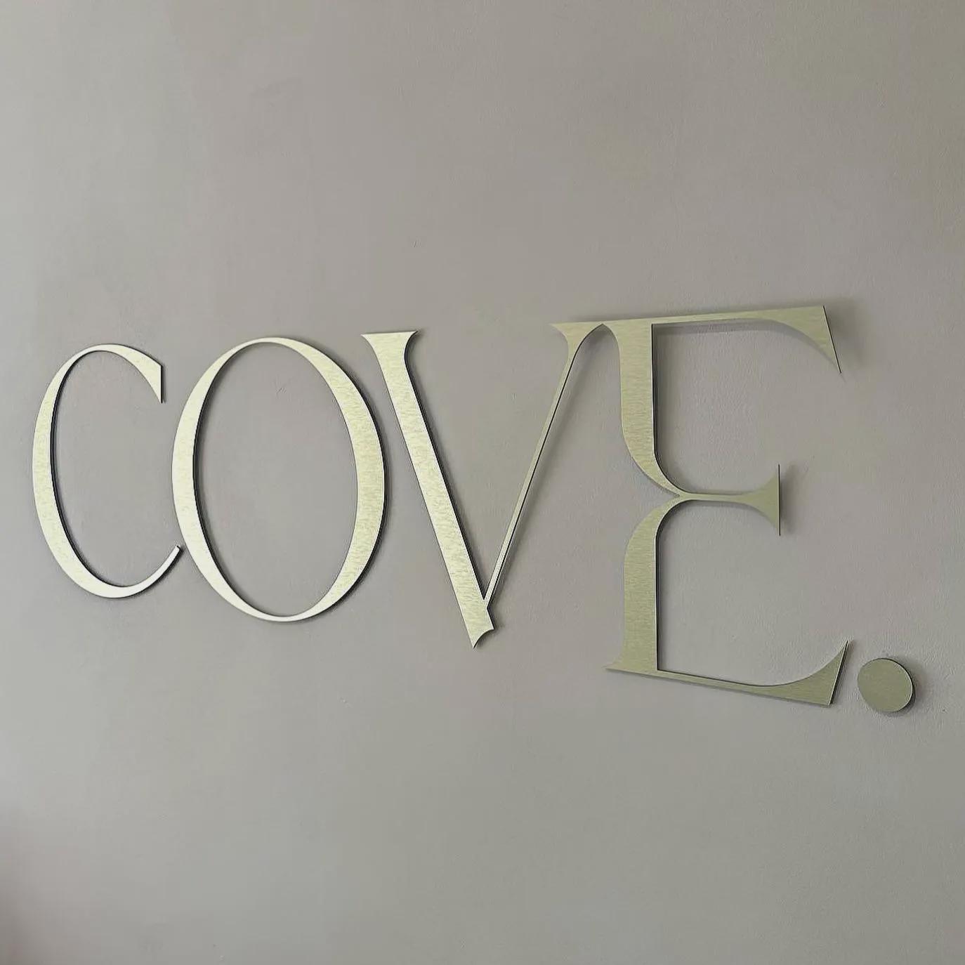Metal Laser Cut Logo Sign for Office Lobby: Raised Business Wall ...