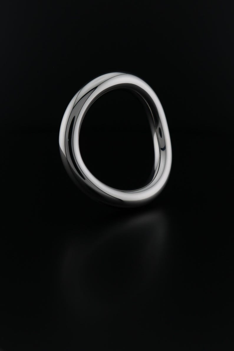 Men's Titanium Torso Ring - Etsy