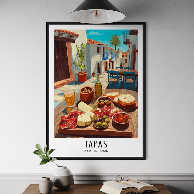 Barcelona Art Tapas - Etsy UK