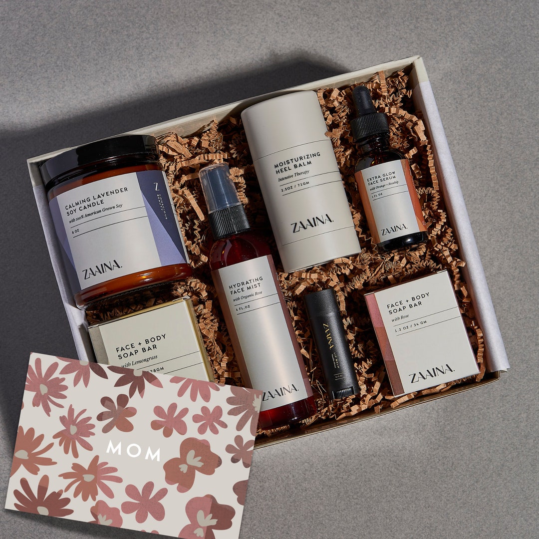 Personalized Gift for Mom, Birthday Spa Gift Basket for Mom, Gift Ideas ...