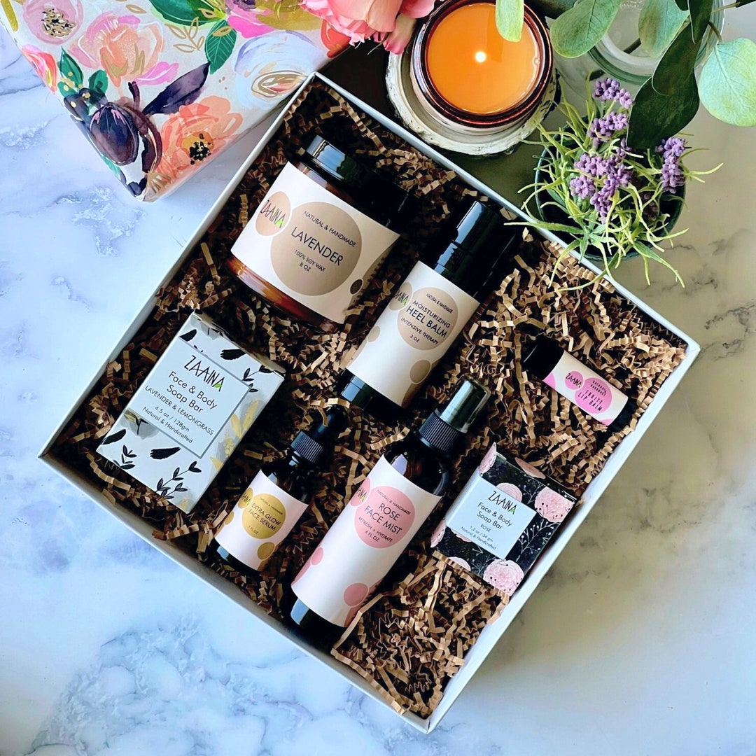 Personalized Happy Birthday Spa Gift Box Birthday Gift for - Etsy