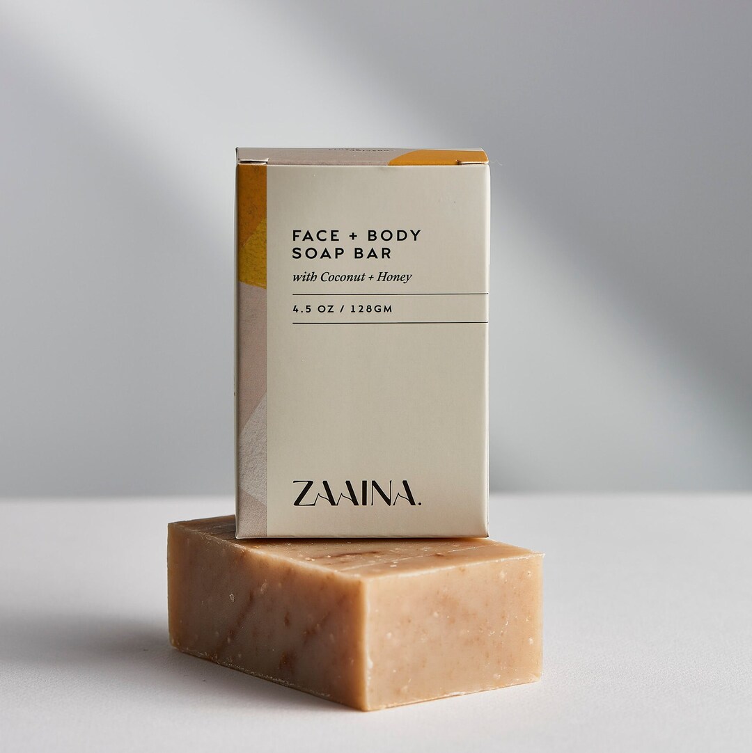 Coconut Honey Soap Bar, Natural Handmade Soap Gift, Soap for Women ...