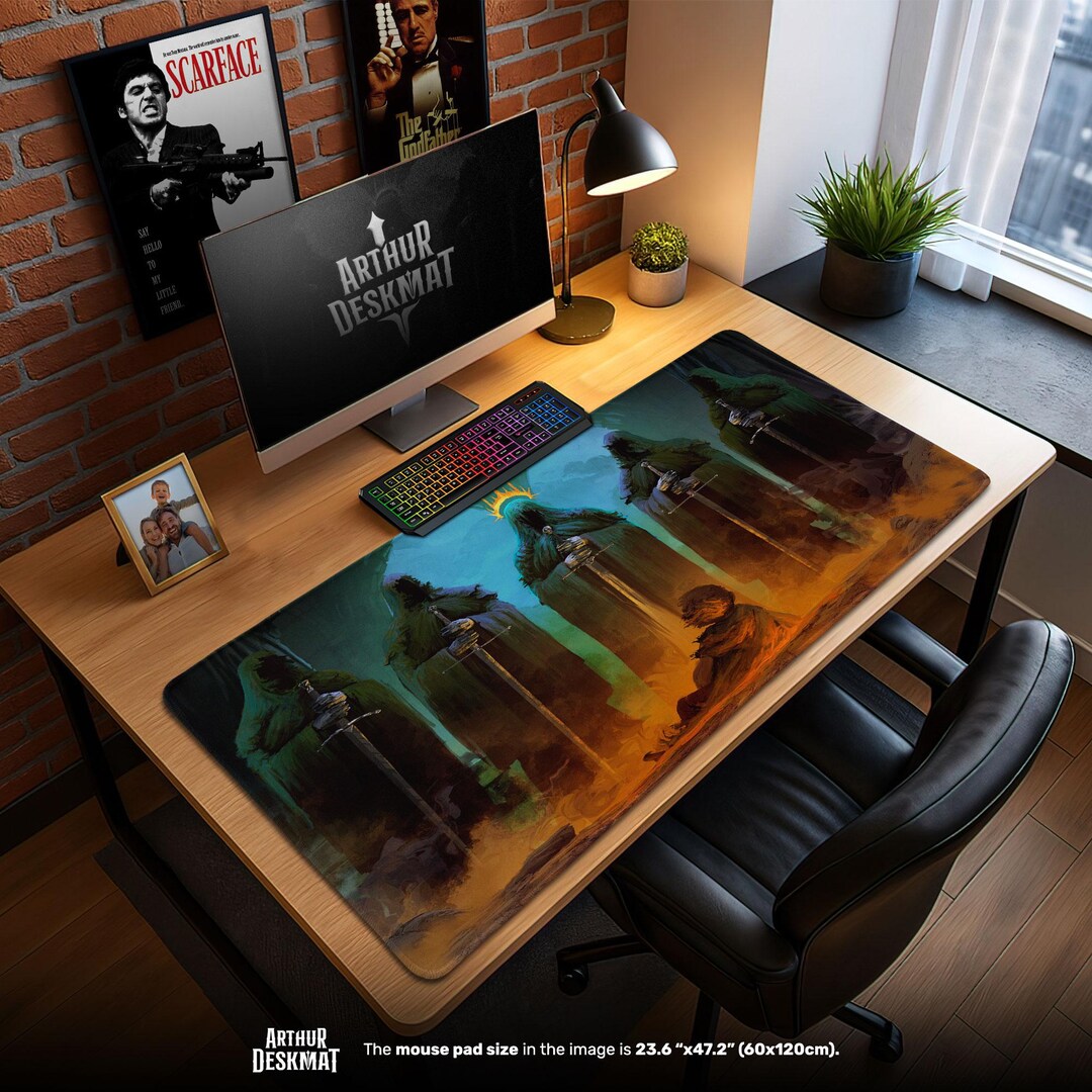Nazgûl Desk Mat - Lord of the Rings Dark Fantasy Gaming Pad - Etsy