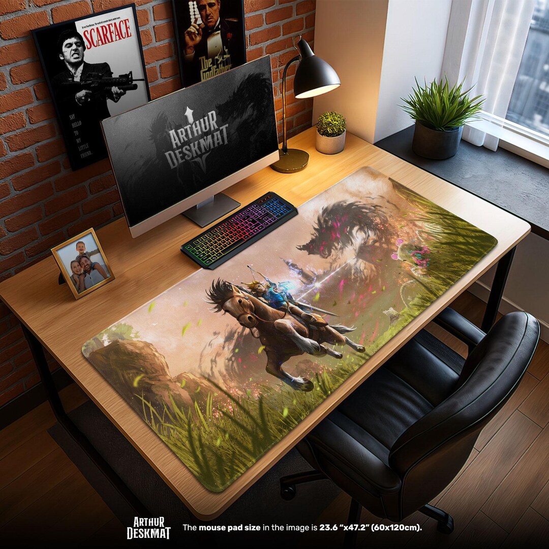 Zelda Mouse Pad – Hyrule Inventory Gaming Desk Mat - Etsy