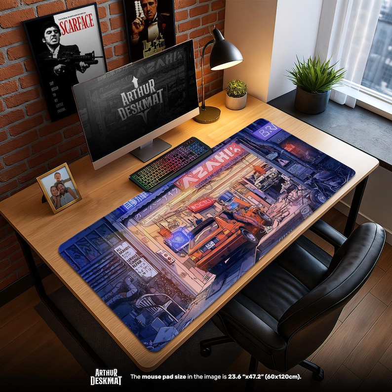 Initial D AE86 Mouse Pad – JDM Tuning Shop Anime Desk Mat - Etsy