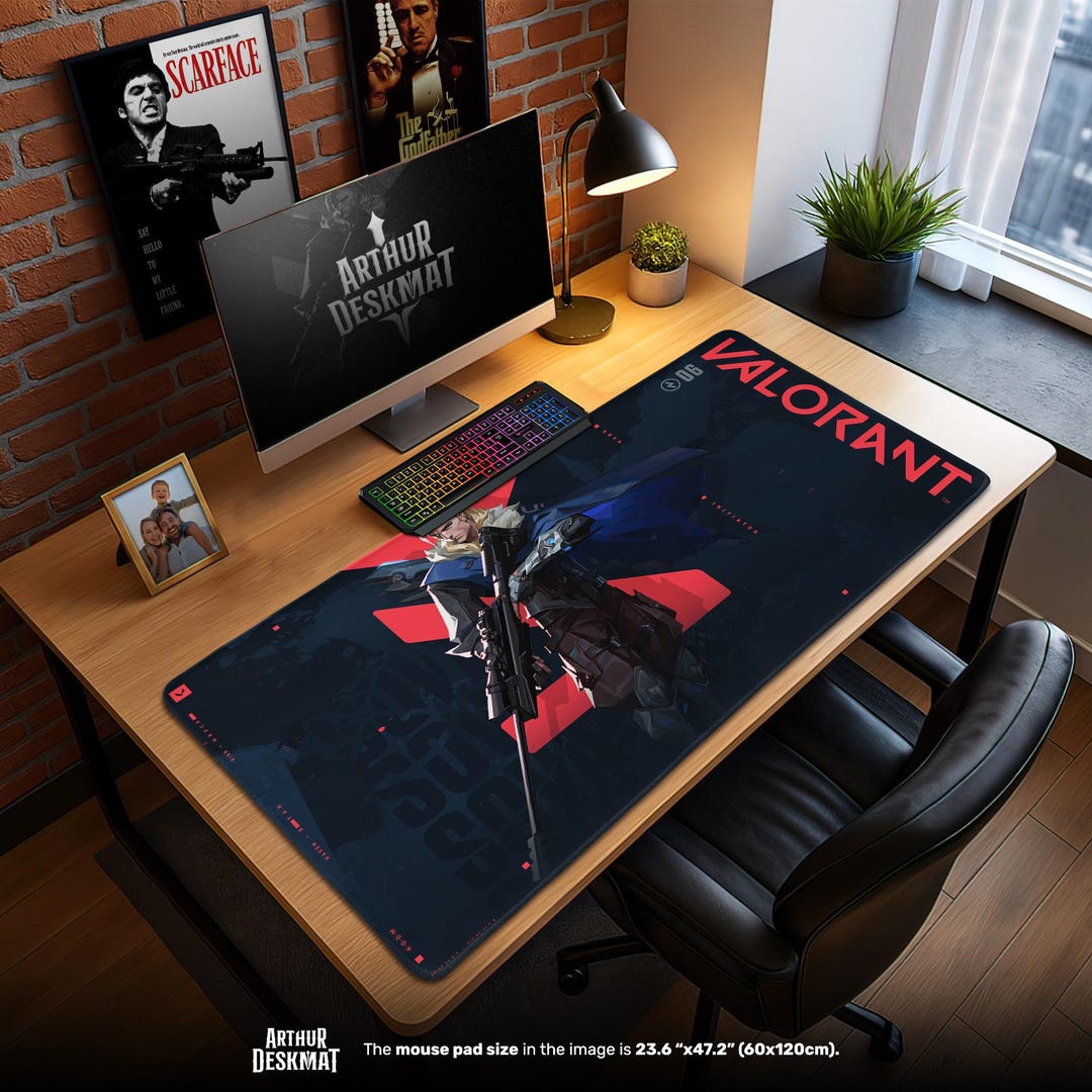 Mousepad Valorant Sova – Tapete de mesa para jogos de eSports, arte de ...