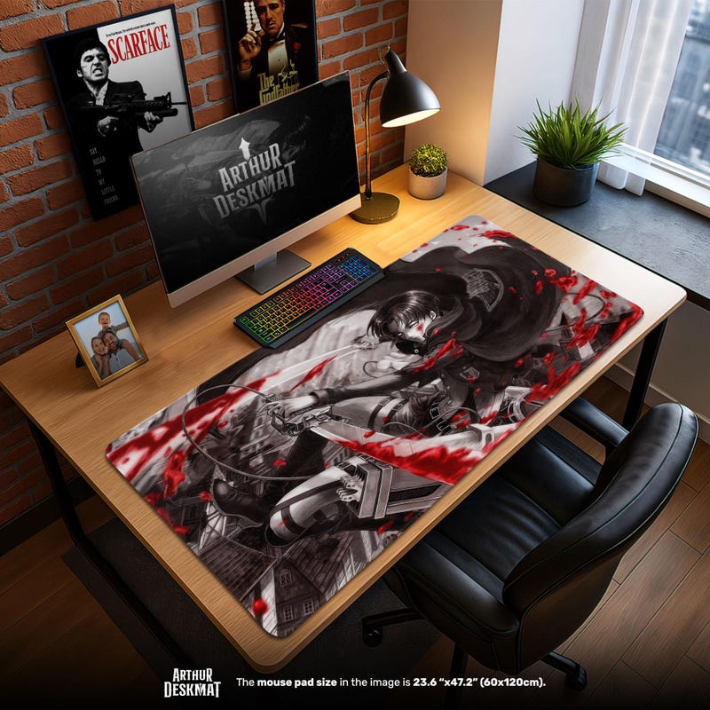 Anime Mouse Pad Aot - Etsy