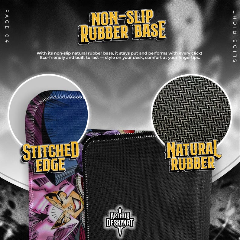 X-men Marvel Mouse Pad - Wolverine, Cyclops & Storm Comic Desk Mat ...