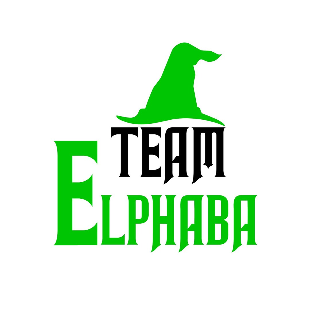 Wicked PNG Team Elphaba SVG - Etsy